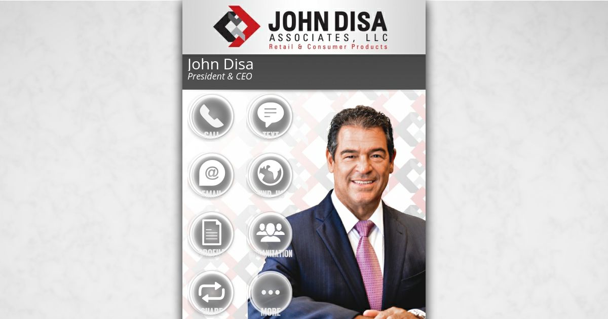 John Disa - John Disa Associates, LLC - Management Consulting | SavvyCard®
