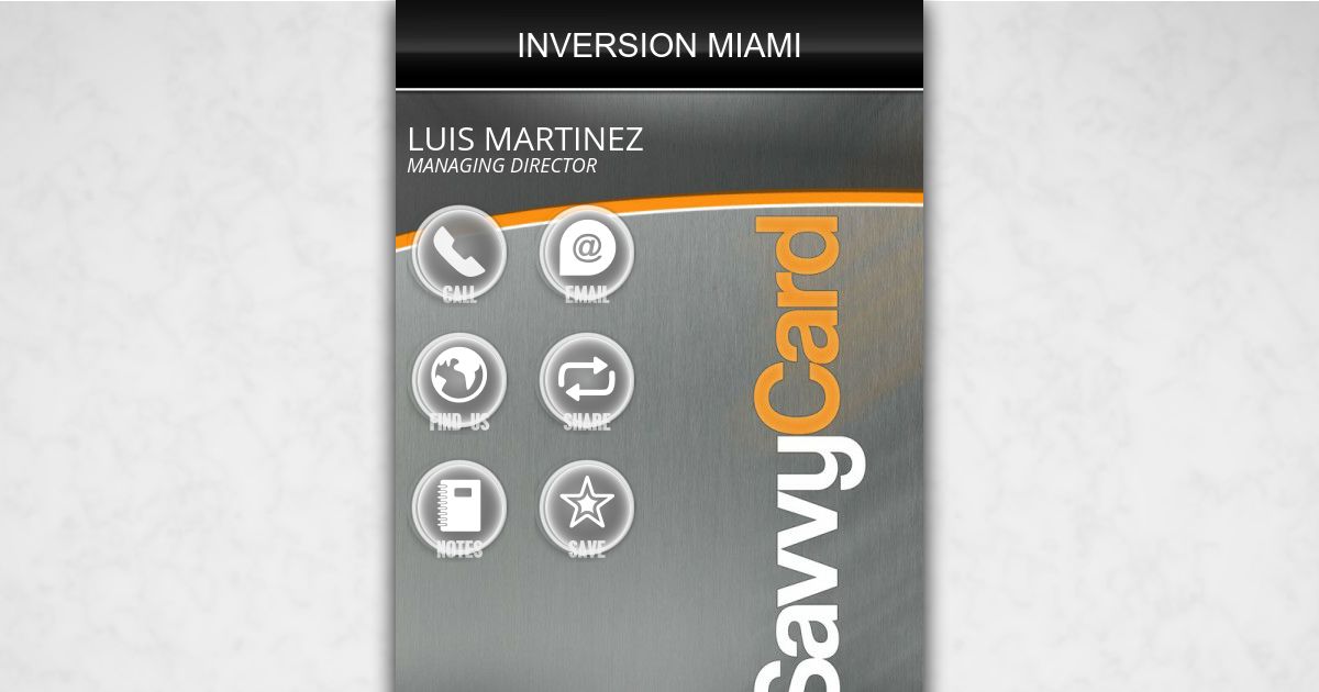 LUIS MARTINEZ | SavvyCard®