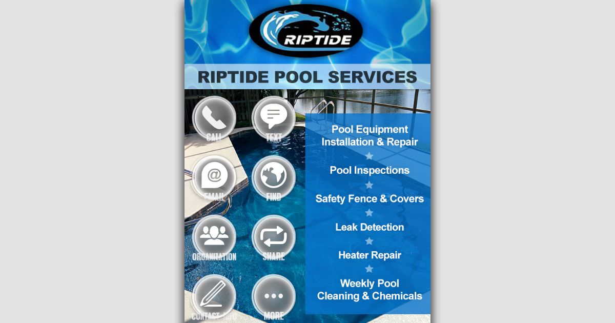 Riptide Pool Services | SavvyCard®