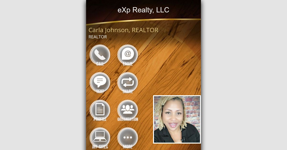 Carla the Realtor eXp Realty Carla Johnson | SavvyCard®